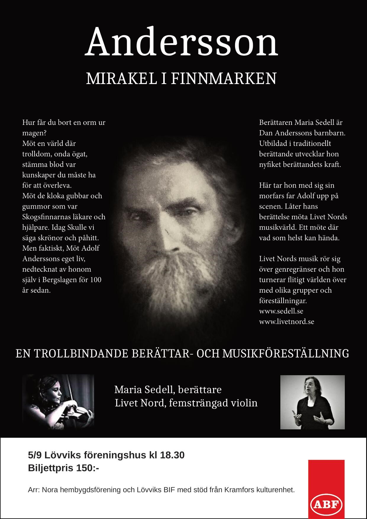 Andersson – Mirakel i Finnmarken – NORABYGDEN